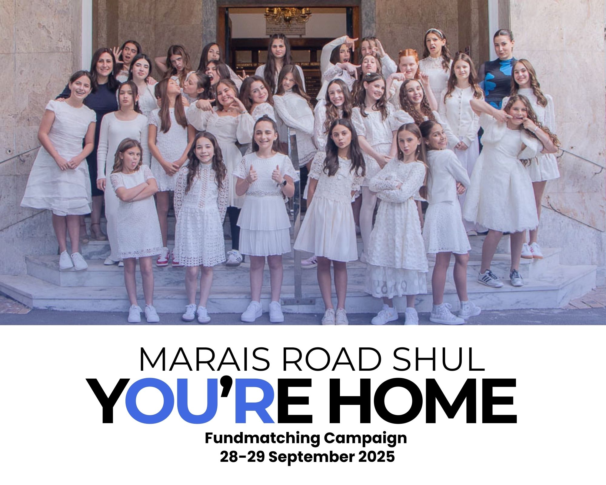 Marais Road Shul - You're Home